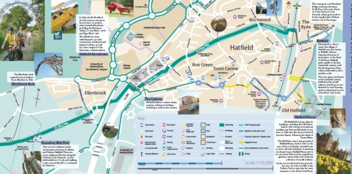 Cycle path widening on The Alban Way | Public sector