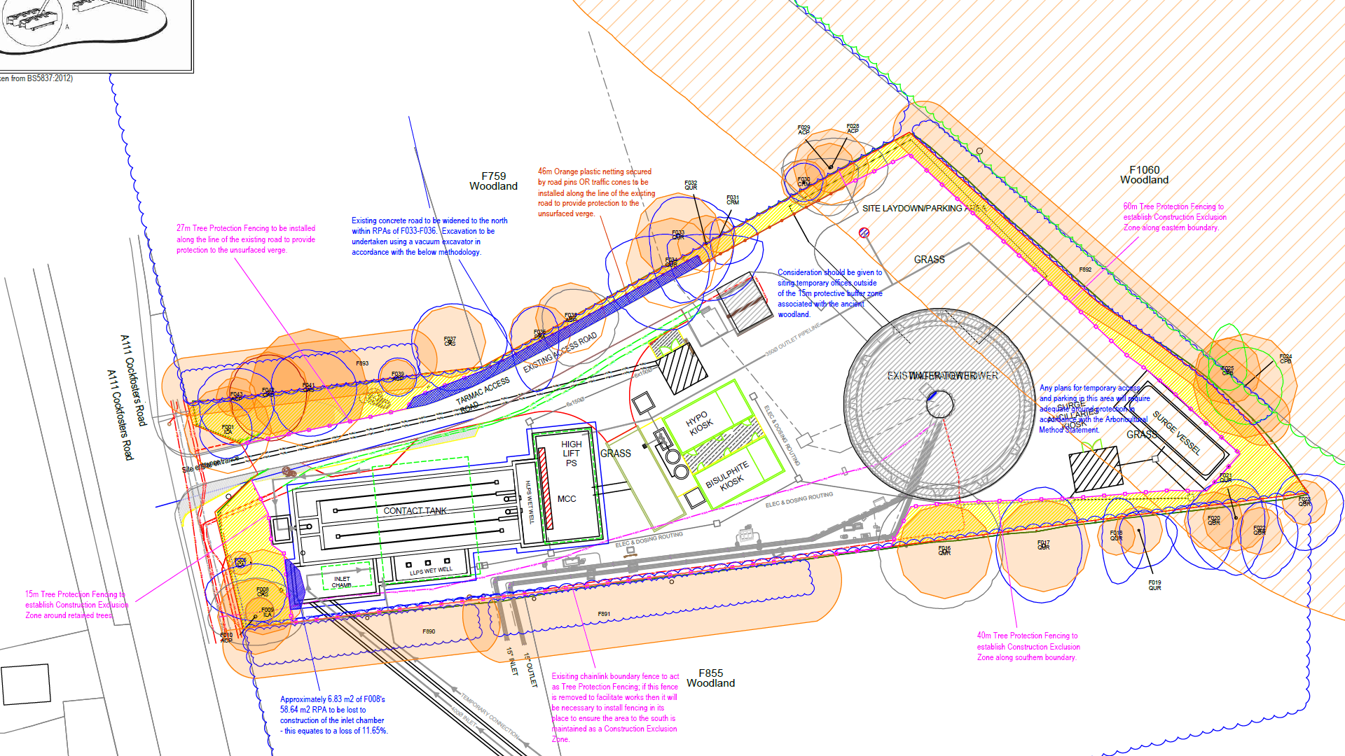 Maydencroft | BS 5837 survey and report